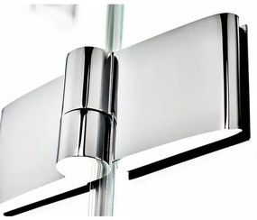 Ravak SmartLine Sprchové dveře 90 cm, levé, transparent/chrom 0SL7AA00Z1 SMSD2-90A-L