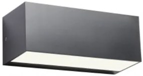 Redo Lampris exteriérové nástěnné LED svítidlo Barva: Matná Černá, Velikost: M - 23cm