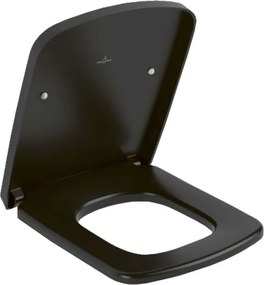 Villeroy & Boch Subway 3.0 - WC sedátko, SoftClosing, QuickRelease, Pure Black 8M85S1R7