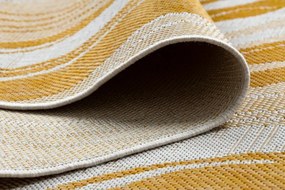 Dywany Łuszczów, Kusový koberec Sion Sisal Marble 22169 ecru/yellow – na ven i na doma, 180x270, žlutá, chodba / předsíň