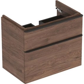 Geberit Smyle Square Koupelnová skříňka pod umyvadlo 73,4 cm, ořech hickory 500.353.JR.1