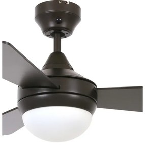 Lucci Air 512311- Stropní ventilátor AIRLIE HUGGER 2xE27/15W/230V dřevo/hnědá+DO