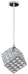 Toolight - Křišťálové stropní svítidlo Glamour APP721-1CP, OSW-00098