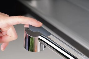 Sapho Sapho, RHAPSODY stojánková dřezová baterie s výsuvnou sprškou, chrom