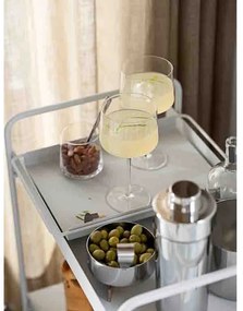 Zone Denmark Barový stolek na kolečkách A-Cocktail Soft Grey