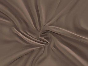 Kvalitex Saténové prostěradlo LUXURY COLLECTION 80x200cm tm hnědé / čokoládové Prostěradlo vhodné pro: výšku matrace do 22cm