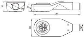 Deante Deante, nízký sifon pro lineární sprchový žlab Kos, DEA-KXY_9936