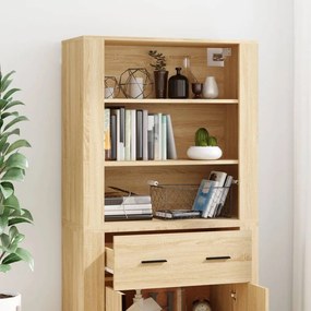 Skříň highboard dub sonoma kompozitní dřevo 3185378