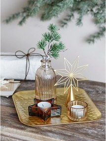 Skleněný svícen Sanga – Bloomingville