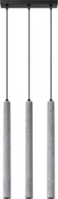 Sollux Lighting Závěsné svítidlo PASTELO 3L betonové