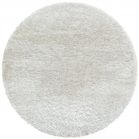 Hans Home | Kusový koberec Brilliant Shaggy 4200 Natur kruh - 160x160 (průměr) kruh