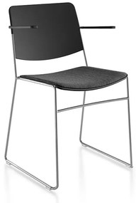 Fornasarig - Čalouněná židle LINK 60X s područkami