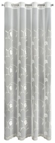 ZÁCLONA NA KROUŽCÍCH AMIRI 140X250 CM VZOROVANÁ