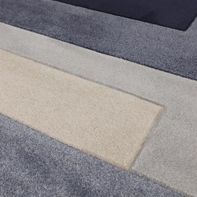 Tribeca Design Kusový koberec Furla Blocks Blue Rozměry: 120x170 cm