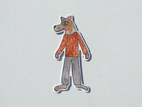 MARIONETINO Loutky Koza, Kůzlátka, Vlk