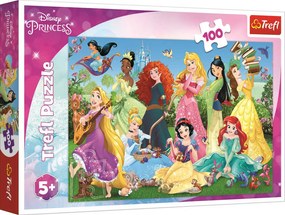 TREFL PUZZLE Disney Okouzlující Princezny 41x28cm 100 dílků skládačka tr16417