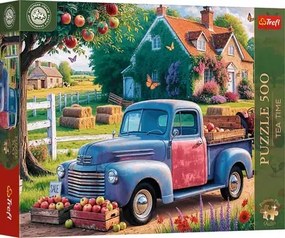TREFL Puzzle Premium Plus Tea Time: Farmářovo auto / 500 dílků / 48 x
