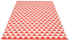 Vinylový koberec Pappelina DANA Coral Red/Piglet/Vanilla velikost: 180x275cm