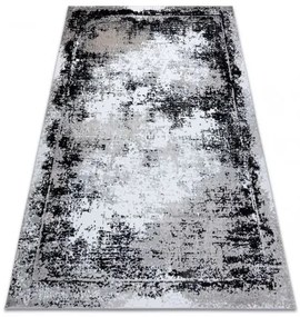Dywany Luszczow Kusový koberec GLOSS 8493 78 vintage,, rám šedá / černý Rozměr koberce: 120 x 170 cm