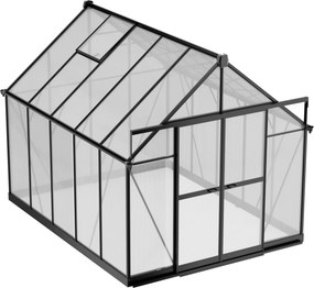 Skleník 234 x 244 x 312 cm, zesílená konstrukce, polykarbonát 6 mm