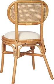 vidaXL Jídelní židle 2 ks plátno [325478] Barva: Hnědá