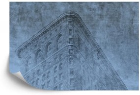 Fototapeta New York City Grunge Ii Modrá Hladký vinyl 152.5x104