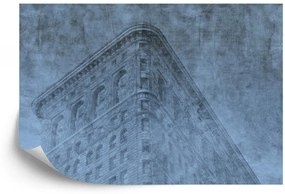 Fototapeta New York City Grunge Ii Modrá Strukturální vinyl 315x210