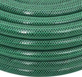 Zahradní hadice se sadou koncovek zelená 0,75" 30 m PVC 154382