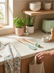 Sinsay - Sada: stěrka a kuchyňský štětec 2 pack - zelená