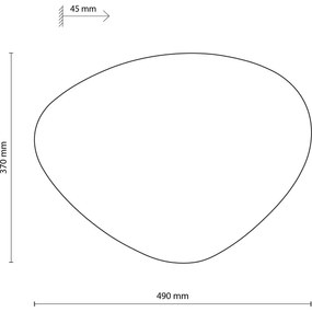 Nástěnné svítidlo STONE 3xG9/8W/230V 37x49 cm zelená