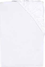 Livarno home Žerzejové napínací prostěradlo, 90–100 x 200 cm (bílá)