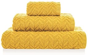 Sorema - Bavlněný ručník koupání Měkký Premium Žlutá TRESSER