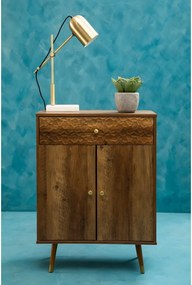 Komoda v tmavě přírodní barvě 70x94x35 cm Frida – Premier Housewares