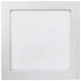 LED panel 225 × 225, čtvercový přisazený bílý, 18W teplá b. 70923