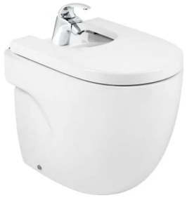 Roca Meridian - Stojící bidet, otvor pro baterii, bílá A357247000