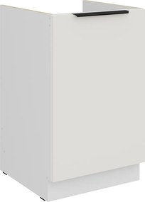 ARIA wh | dolní skříňka 50 ZL 1F dřezová | 50 cm | ANTI FINGERPRINT povrch | bílá