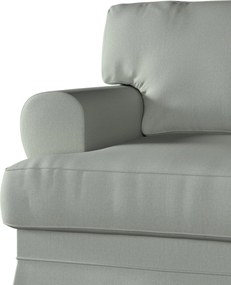 Potah na křeslo IKEA Ekeskog barva modrá látka pletený vzor