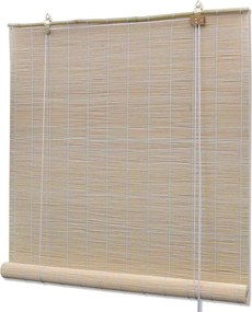 Zatemňovací rolety z přírodního bambusu 2 ks 120 x 160 cm 278742