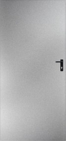 Plechové interiérové dveře 92 x 197 x 4 cm, levé, pozinkované