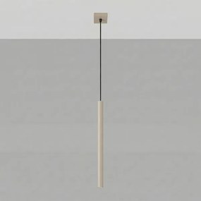 Sollux SL.2117 - Lustr na lanku PASTELO 1xG9/8W/230V taupe