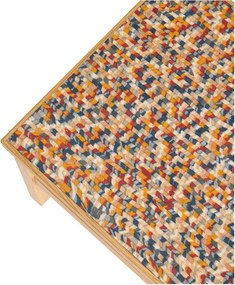 Odkládací stolek v dekoru dubu 40x40 cm Confetti – Hübsch