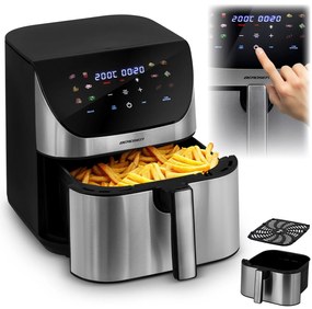 Fritéza Berdsen BD-659 stříbrná s víc než 8 funkcemi pro zdravé smažení