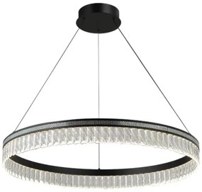 LED Stmívatelný křišťálový lustr na lanku THALIA LED/55W/230V 3000-6000K + DO