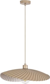 Rabalux BRIDGET závěsný lustr, béžová barva, průměr 47 cm