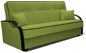 Eka Pohovka LABEL, 212 cm Barva látky: Zelená (Lux 22)