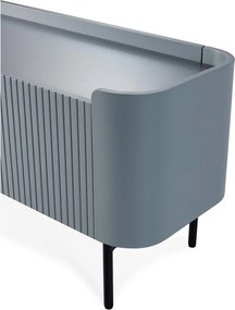 Šedomodrý TV stolek 180x55x40 cm Willa – MOME