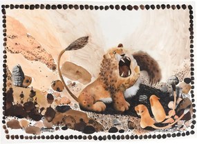 Filip Pošivač | Lvi Rám: Černý, Velikost: 40 x 60 cm