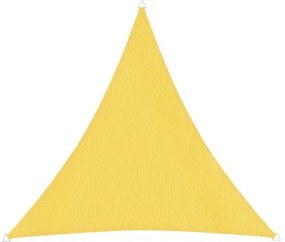 Sluneční clona WindHager Cannes / 3 x 3 x 3 m / polyester / žlutá
