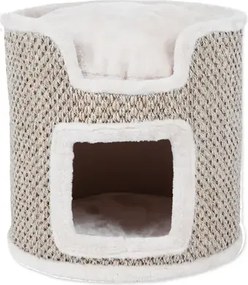 TRIXIE Odpočívadlo Ria Cat Tower světle šedá-přírodní / Pro kočky / Pl