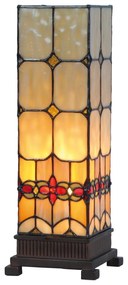 Stolní lampa Tiffany Oxford - 12.5*35 cm 1x E14 / Max 40W